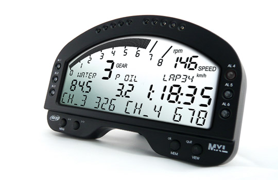 AIM MXL Dash Display - memotec Messtechnik